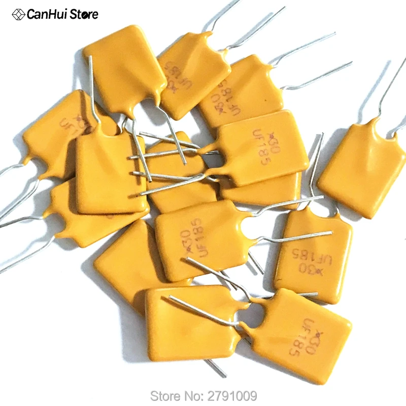10pcs/lot Self Recovery Fuse Ruef185 Uf185 30v 1.85a Pptc X30 Dip ...