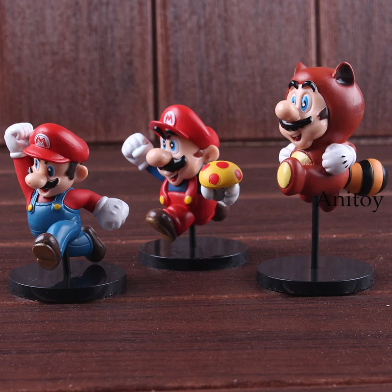 Ultra Detail Figure New Super Mario Bros.Wii Super Mario Bros Toys PVC ...