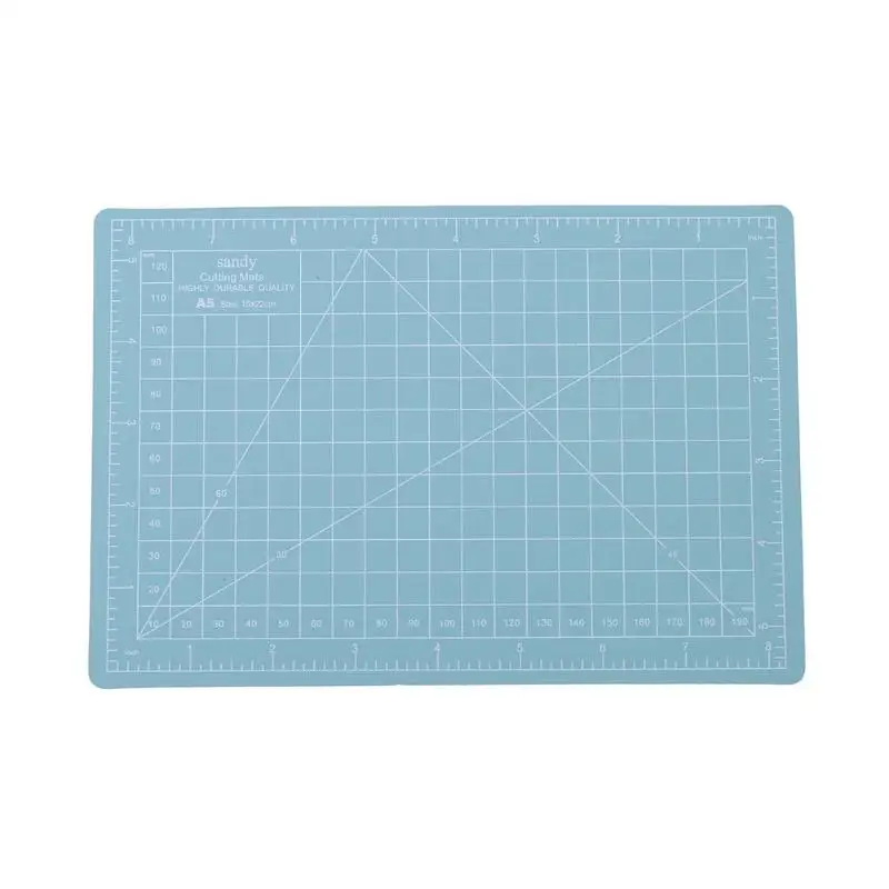 NEW Cutting Craft Mat PVC Rectangle Grid Lines Self-Healing A5 Office ...