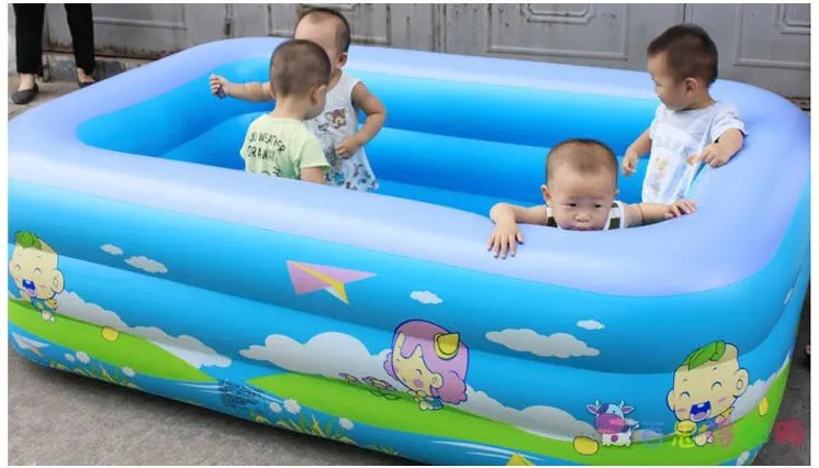 Large Inflatable Adult Baby Square Swimming Pool 2.4meters | AliExpress