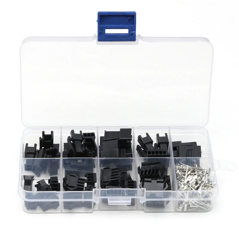 YT 200PCS Male Female Dupont Pin Headers Housing 2/3/4/5P Jumper ...