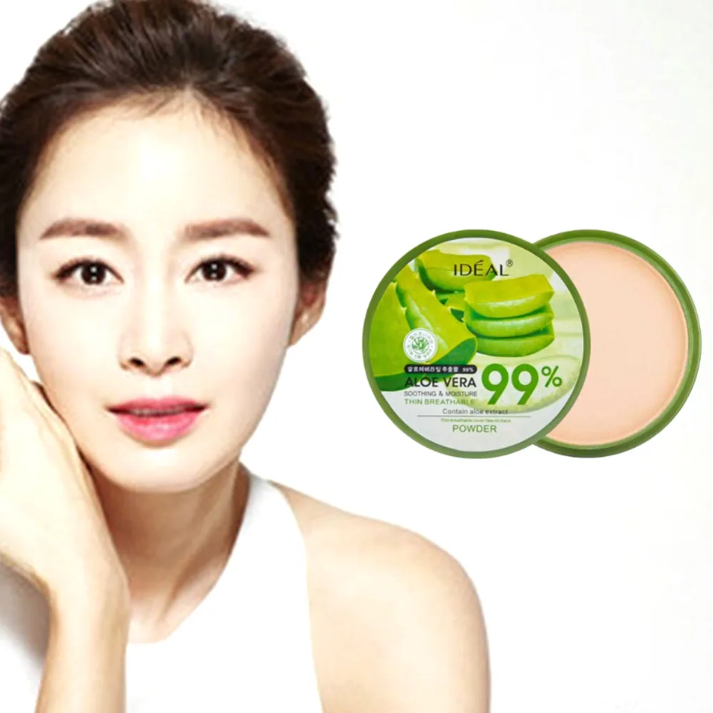 Natural Aloe Vera Moisturizing Smooth Foundation Pressed Powder Makeup ... Natural Aloe Vera Moisturizing Smooth Foundation Pressed Powder Makeup ...
