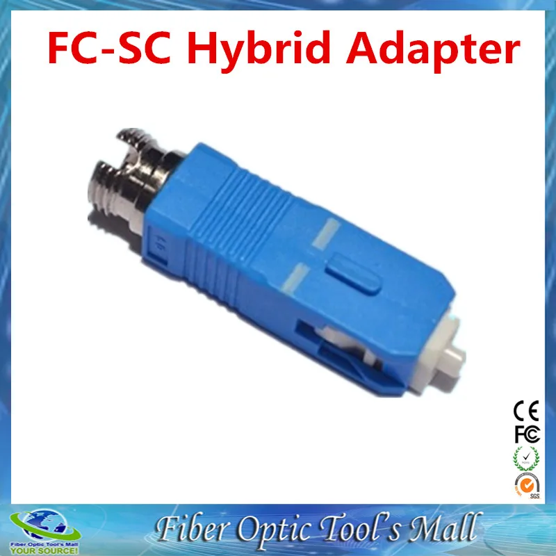 Aliexpress.com : Buy Free Shipping FC to SC Connector FC SC Hybrid Adapter FC Female to SC Male ...