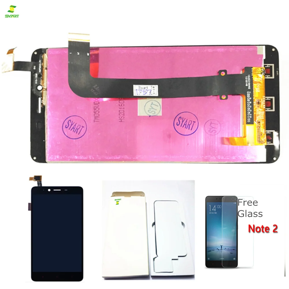 AAA ++ Para XiaoMi Redmi Nota 2 LCD Digitador Substituição Display LCD ...