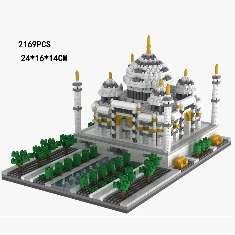 World famous Historical Architecture micro diamond building block India ...