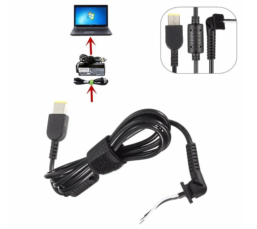 5PCS Rectangle DC Power Charger Plug Cable Connector for IBM/LENOVO ...