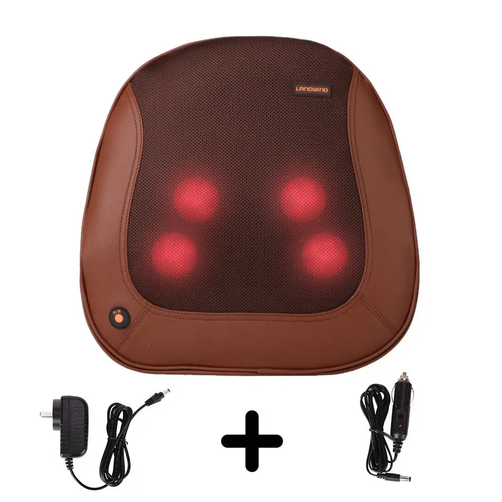 Landwind Deep Kneading Shiatsu Pro Back Muscles Massager with Heat far ...