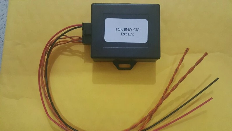For BMW CIC retrofit adapter emulator,navigation and TV in motion(VIM ...