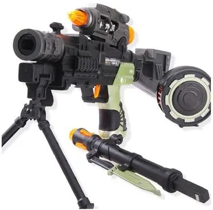 Boy toy developed electric toy gun artificial gun infrared ...