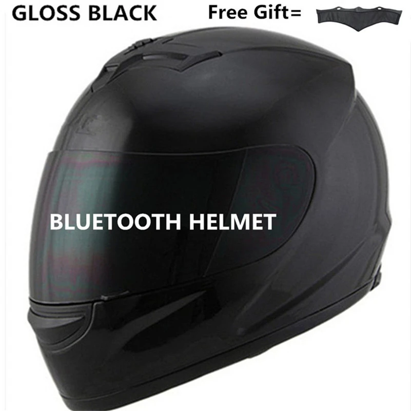 Motor Motorcycle Hat Full Face Helmet Safety Dot Helmet Phone Call ...