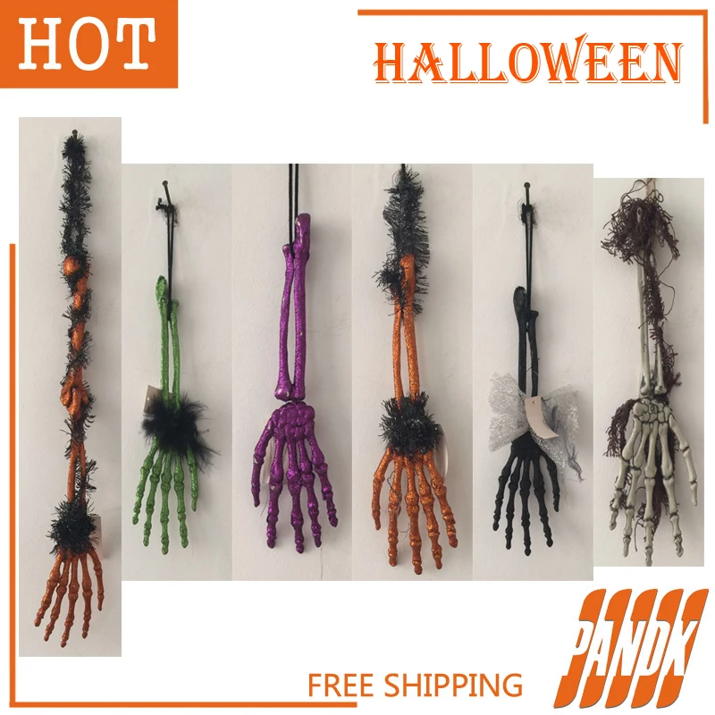 Halloween props spoof party Severed Latex Arm Cut Off Hand tricky ...