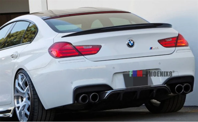 Carbon Fiber Spoiler For Bmw 6 Series F06 Gran Coupe M6 640i 650i 2011 ...