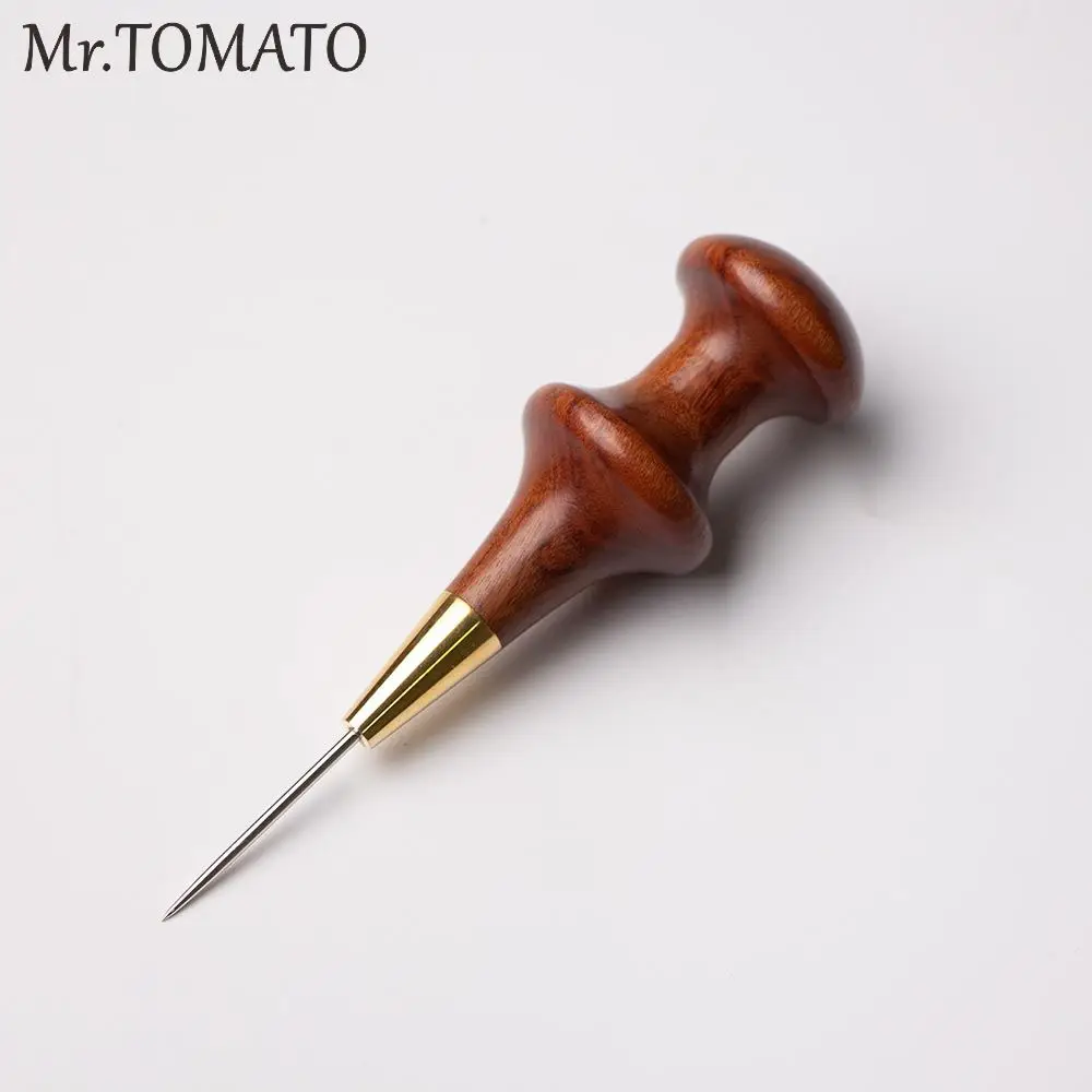 Mr tomato Professional steel Awl Sewing Tool Hole Punching Leather ...