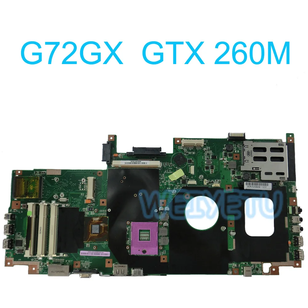 G72GX Motherboard For ASUS G72G G71G G71GX G72GX Laptop Mainboard GTX ...