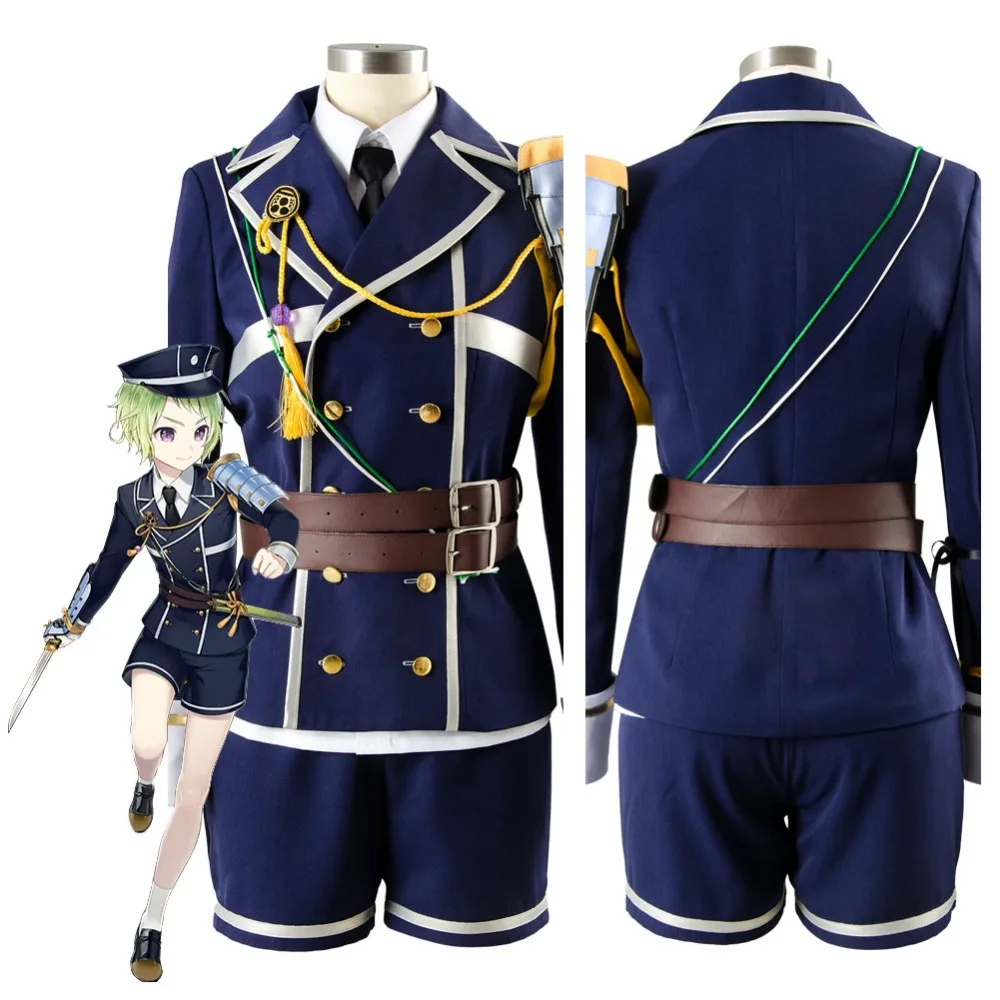 Touken Ranbu Mori Toshiro Cosplay Costume Outfit Uniform Halloween