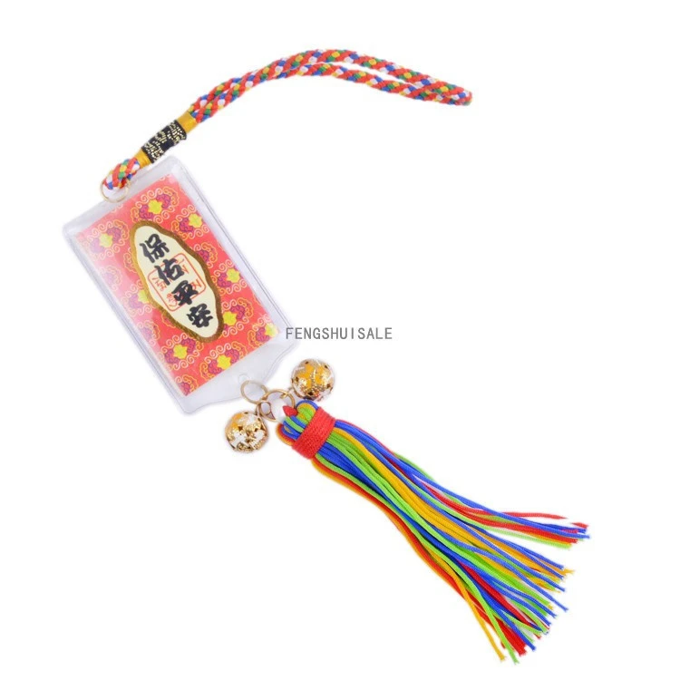 Fengshui talismán Tibetano con nudo chino, 5 colores, Bless, seguro y ...