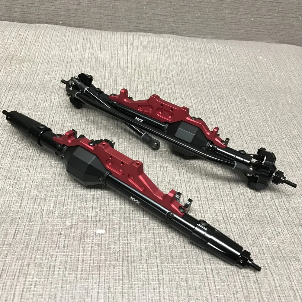 KYX 1/10 RC Car Dimond Metal Front and Rear Axle for Axial Wraith|Parts ...