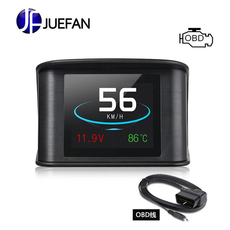 OBD Smart Digital Meter Head Up Display HD Car Applicable to cars with ...
