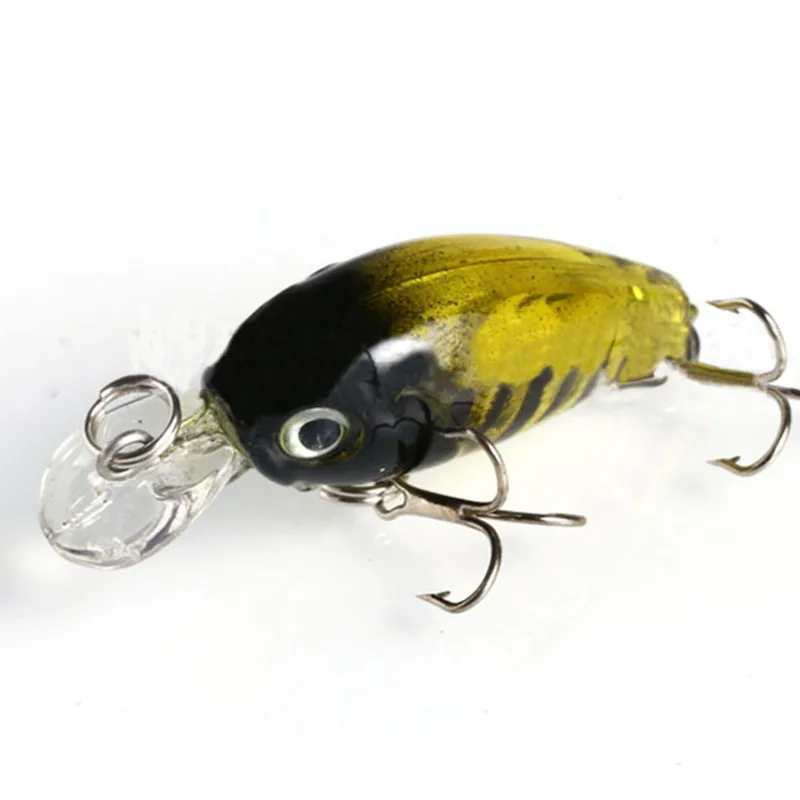 Cores 1 pcs 9 4.5 cm/4g Crank Hard Bait Minnow Fishing Lure mini ...