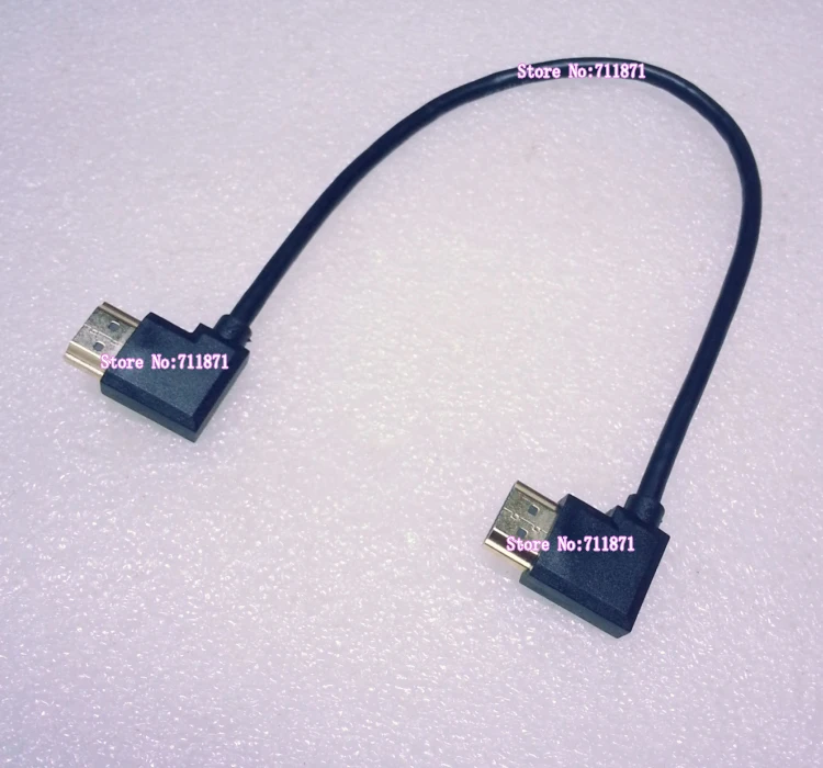 Short-Left-Double-Bend-HDMI-compatiblel-Line-Cable-Double-90-Degree ...