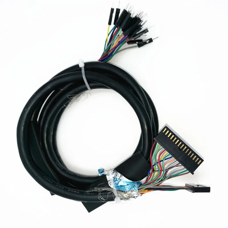 Arnés de cableado de 150cm, 25Pin 26AWG, cabeza DuPont2.54 macho y ...