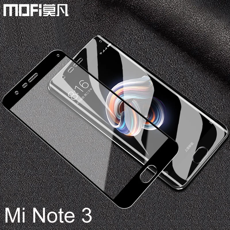 xiaomi mi note3 glass full cover Mofi film protector xiaomi mi note 3 ...