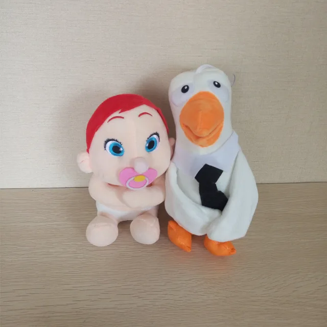 2016 Movie STORKS Action Figures plush dolls Special Delivery With Baby ...