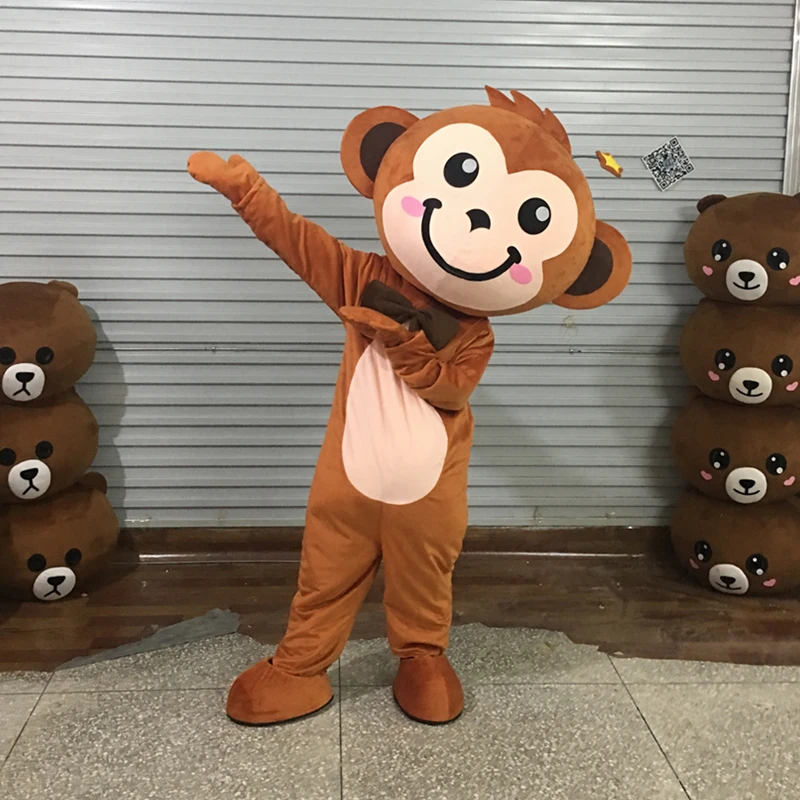 Cartoon Little Monkey Cosplay Mascot Costume - AllCosplay.com