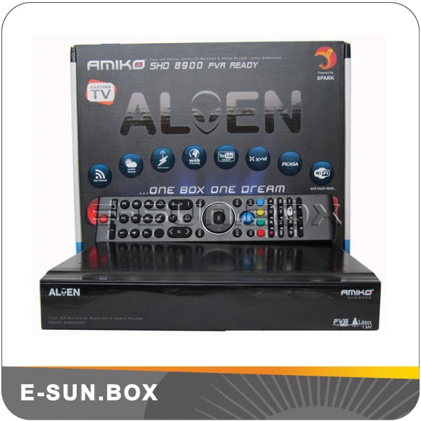 Amiko 8900 Amiko SHD 8900 Alien HDTV Amiko alien 8900 Spark linux ...