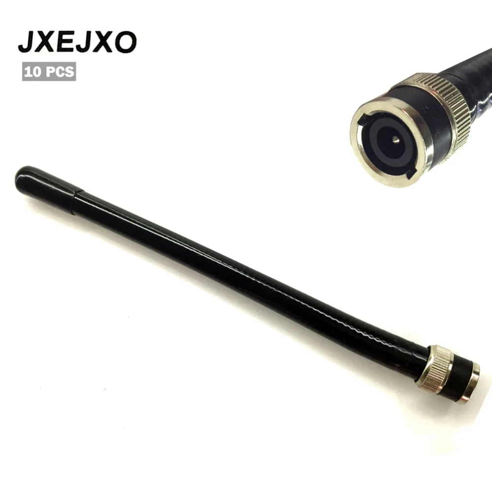 Jxejxo antena vhf 136 174mhz bnc, antena banda única para rádio para icome 080 v80e v82 v85 v85e ...