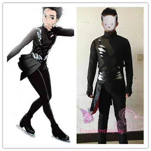 Yuri-on-ice-yuri-katsuki-cosplay-yuri-Fantasia-de-roupa-com-casaco-de ...