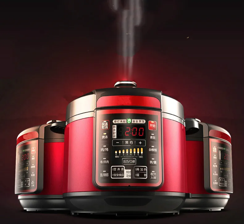 Electric-Pressure-Cookers-pressure-cooker-double-bravery-5L-intelligent ...