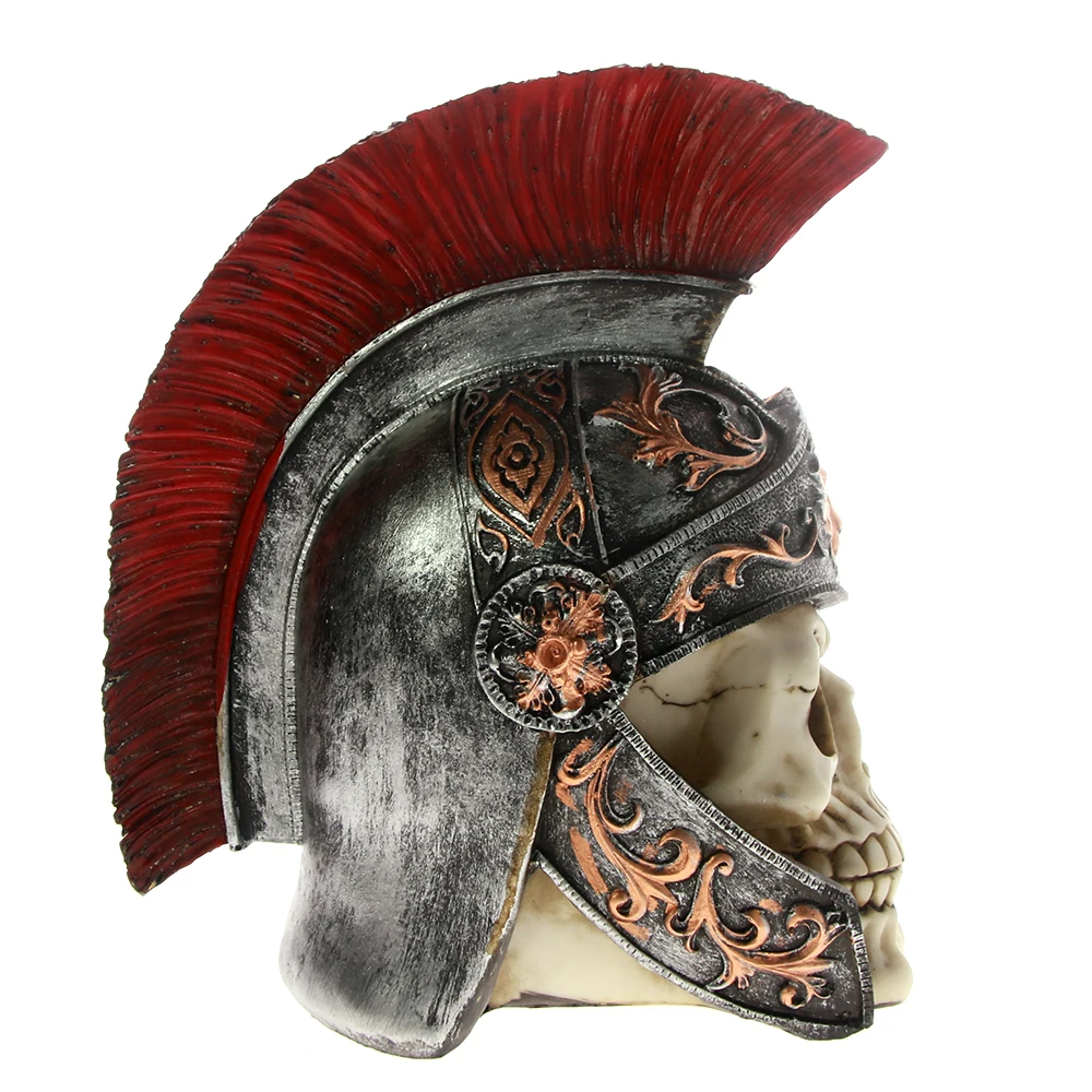 Caesar Lion Roman Army Men Skeleton Head Statues Sculptures Resin ...