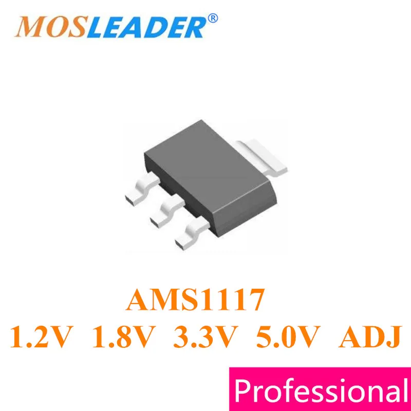 Mosleader SOT223 2500pcs AMS1117-1.2V AMS1117-1.8V AMS1117-3.3V AMS1117-3V3 AMS1117-5.0V AMS1117 ...
