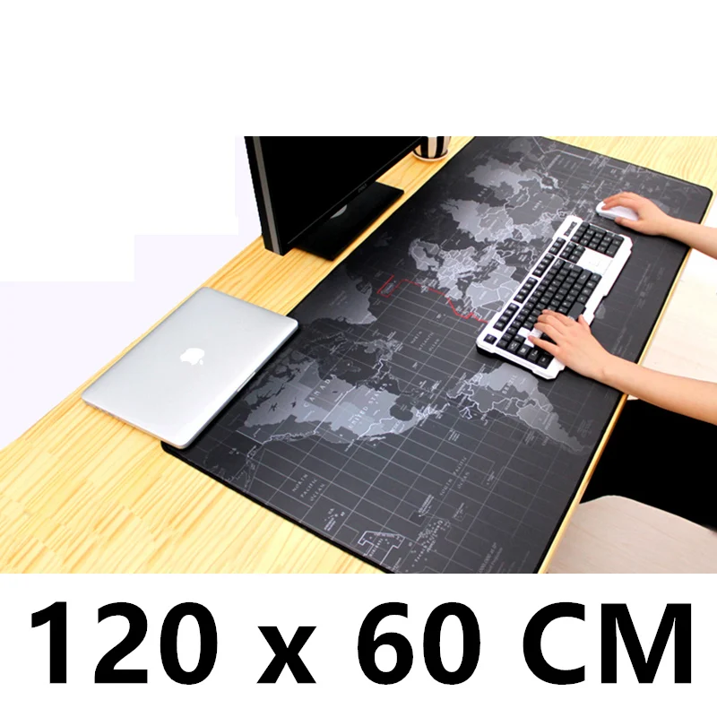 Washable 120cm X 60cm Xxl Big Mouse Pad Gamer Mousepad Keyboard Mat Office Table Cushion Home