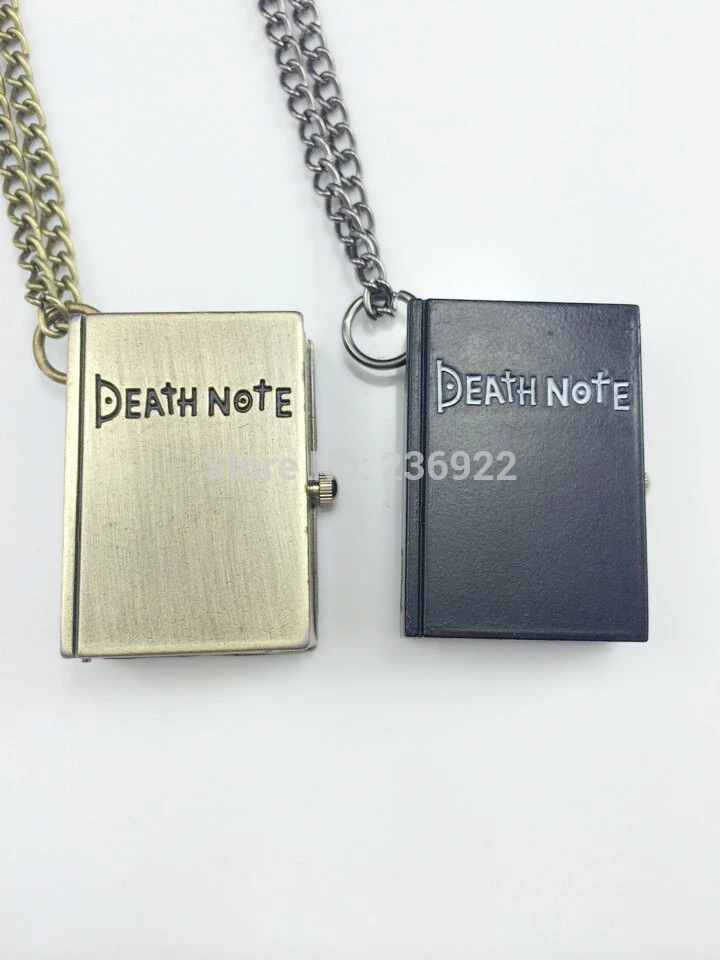 ZRM Fashion Movie Charm Death Note pocket watch necklace for men and ...