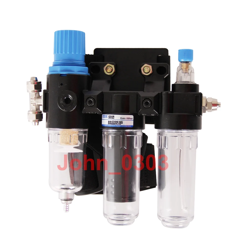 3 In 1 Function Supplied Cool Air Fed Respirator System SJL Full Face ...