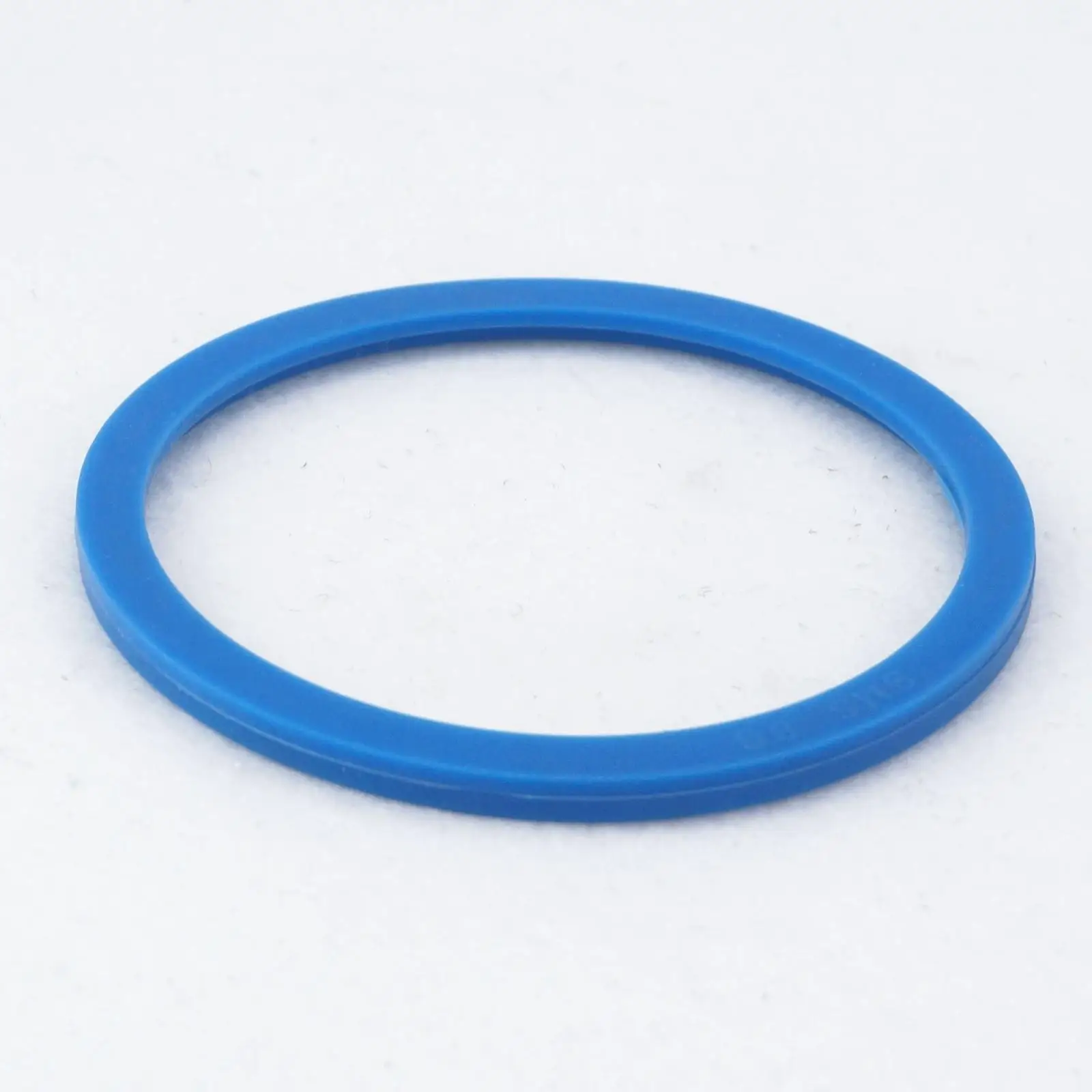 5pcs Fit 63mm O/d Sanitary Sms Socket Union Blue Silicone Flat Gasket ...