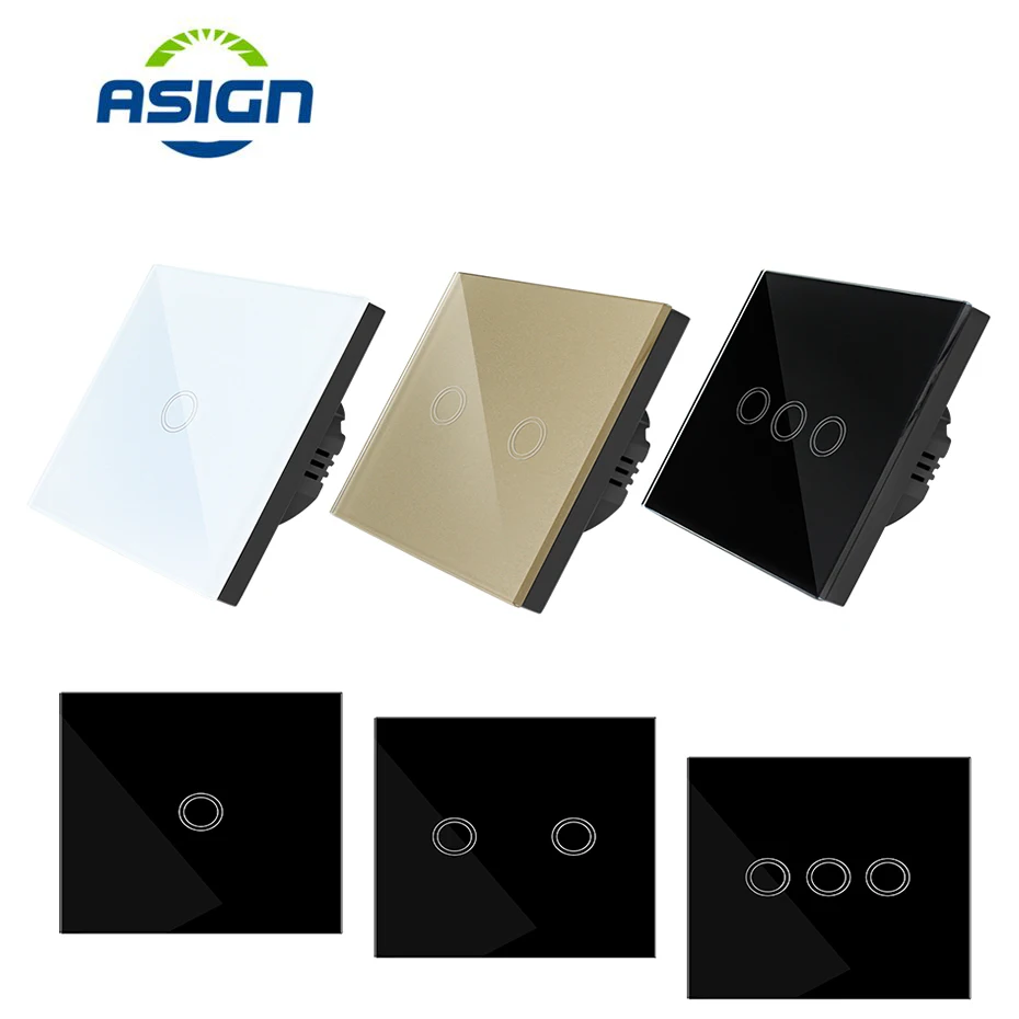 EU-UK-Standard-Waterproof-Touch-Switch-1-2-3-Gang-Wall-Switch-Light ...