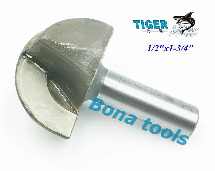 2pcs/lot 12.7x44.4mm round ball nose CNC Router End Mills round ...