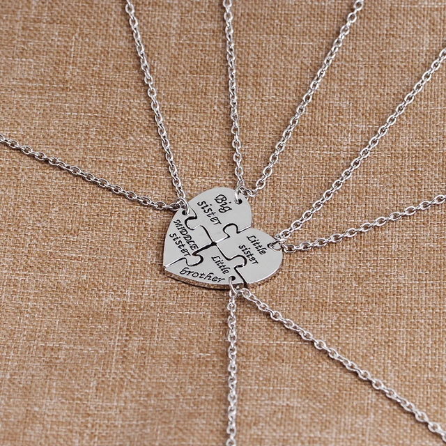 Big brother little sister necklace store