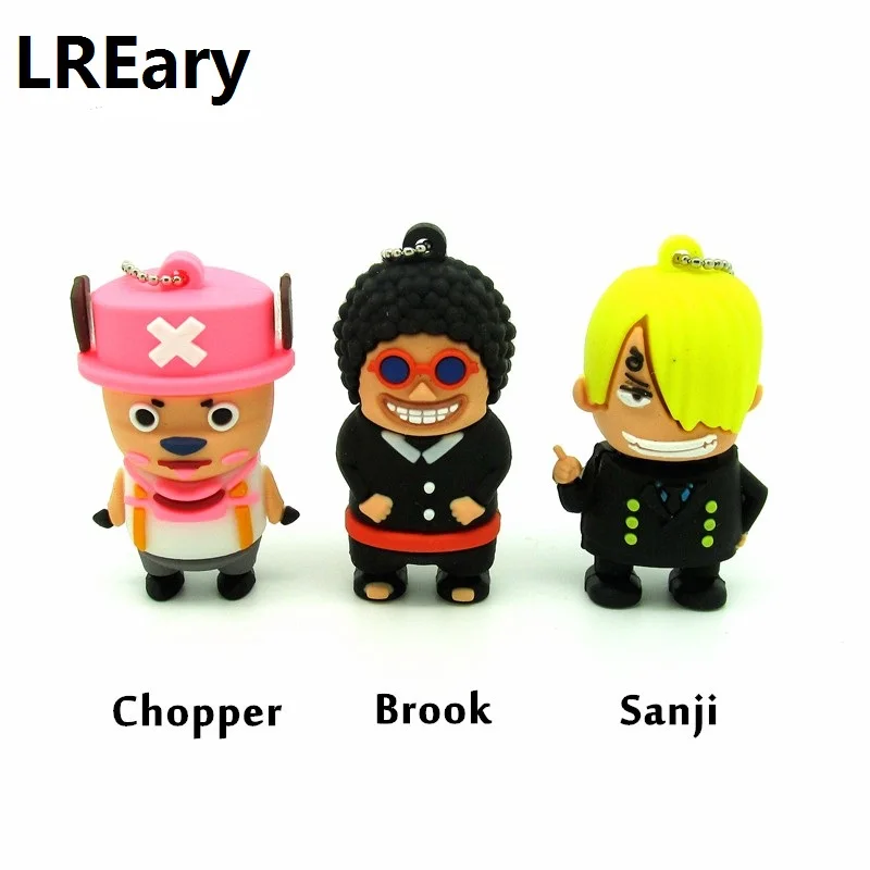 new design Pen drive cartoon One piece styles usb flash drive memory ...