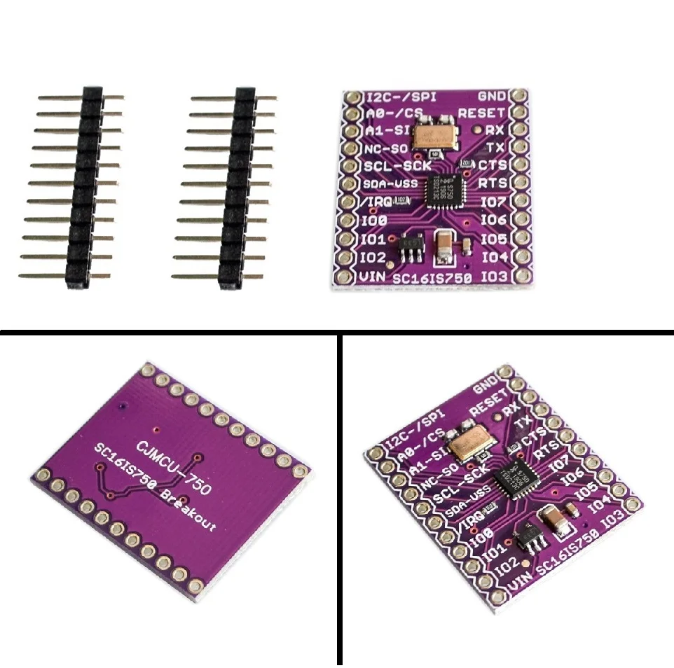 CJMCU 750 SC16IS750 Single UART With I2C Bus/SPI Interface For Industrial Control|uart|uart spi ...