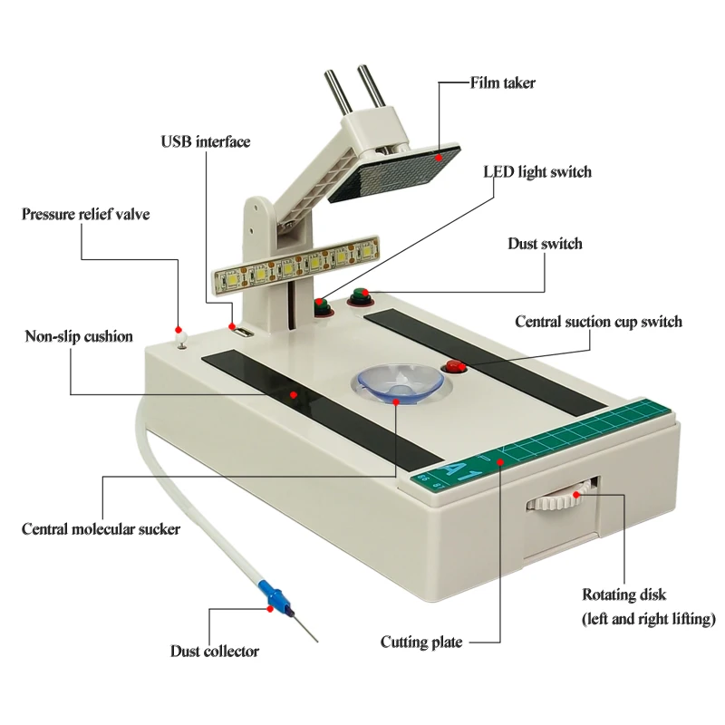 M80 Automatic mobile phone Film lamination machine professional ...