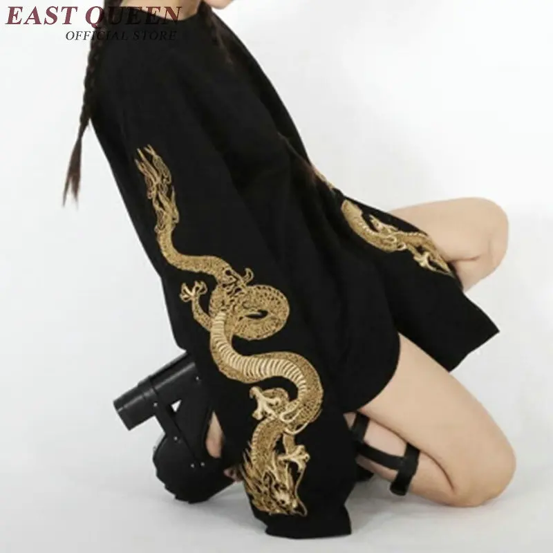 Women shirt Chinese style dragon costume sweatshirt harajuku style ...