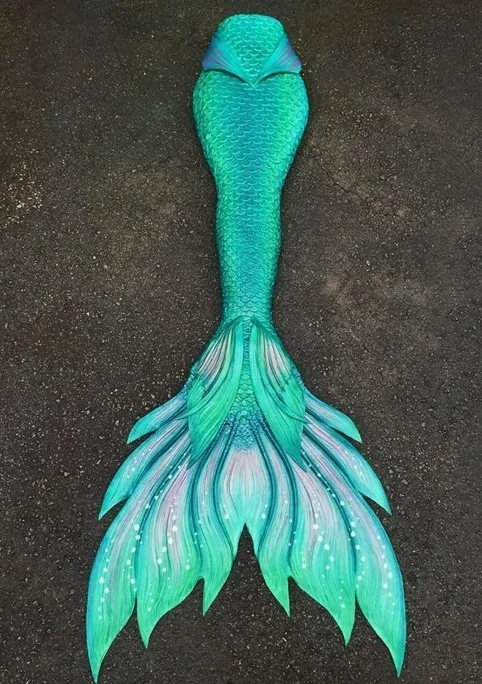 Cauda de sereia personalizada para nadar e barbatanas|custom mermaid ...