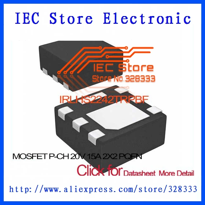 irlhs2242trpbf MOSFET P 채널 20V 15a 2x2 FN irlhs2242trpbf 2242 irlhs2242 ...