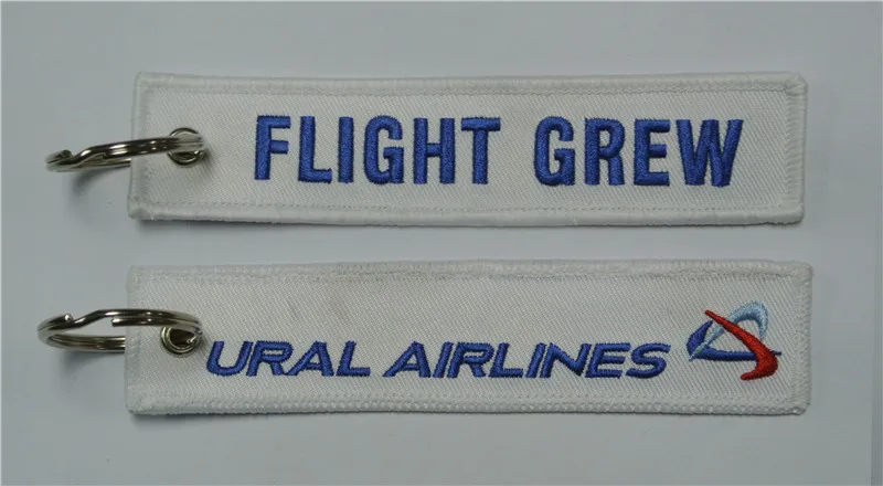 Ural Airlines Flight Crew Fabric Embroidery Keychain Key FOB Aviation ...