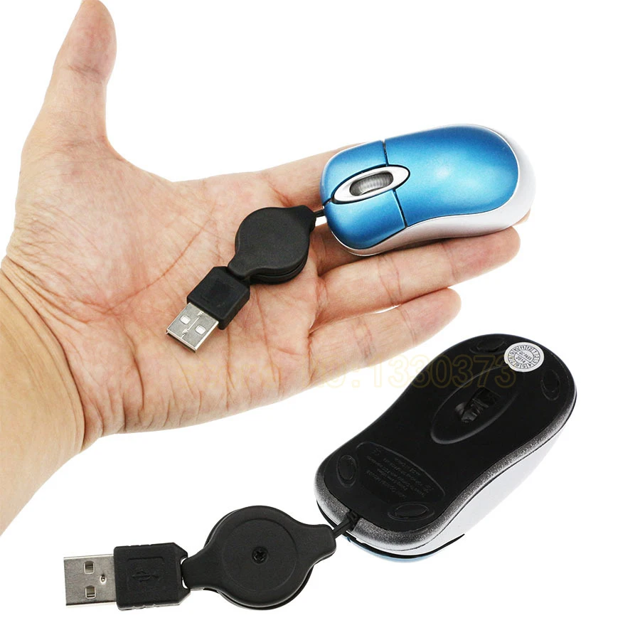 one color Usb Wired Optical Mini Mouse Mice Ultra Thin Slim Gaming ...