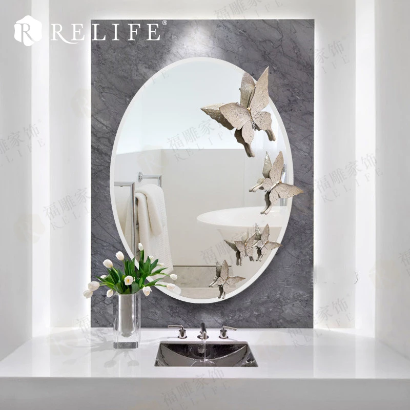 Butterfly Bathroom Mirror – Rispa